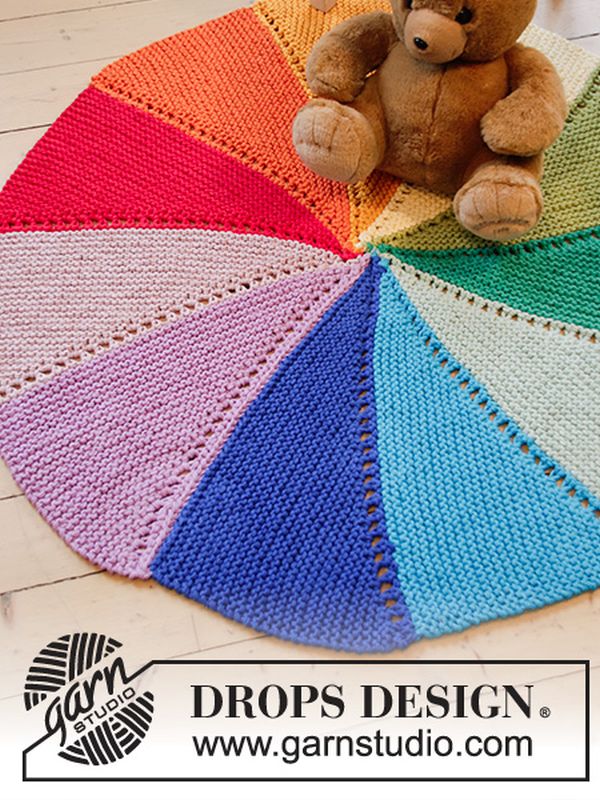 Colour Wheel Carpet - DROPS Colour Wheel Carpet